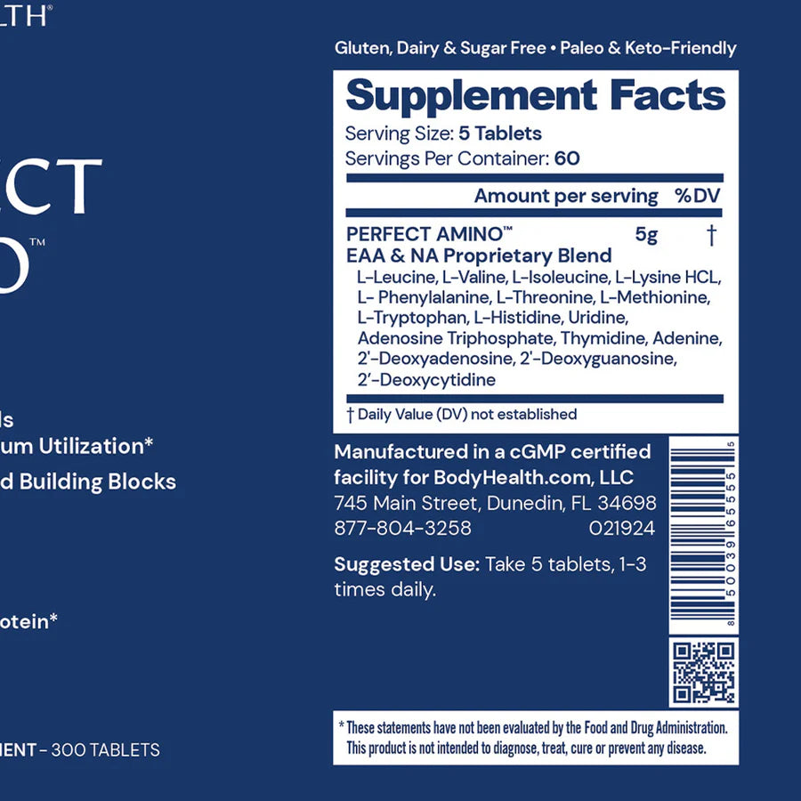 Perfect Amino Tablets – Genesis Medspa